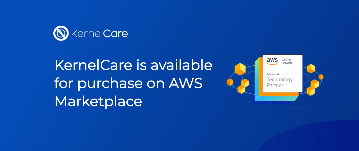 KernelCare is available for purchase on AWS Marketplace - TuxCare